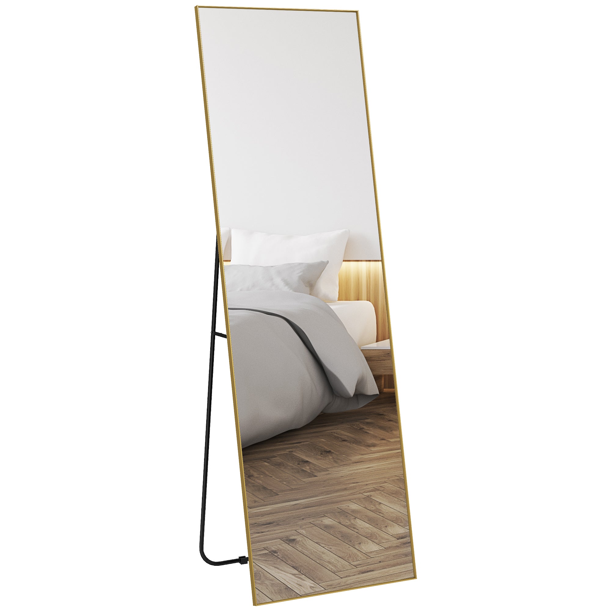 Grand miroir pleine longueur rectangulaire, 50 x 160 cm, miroir sur ...