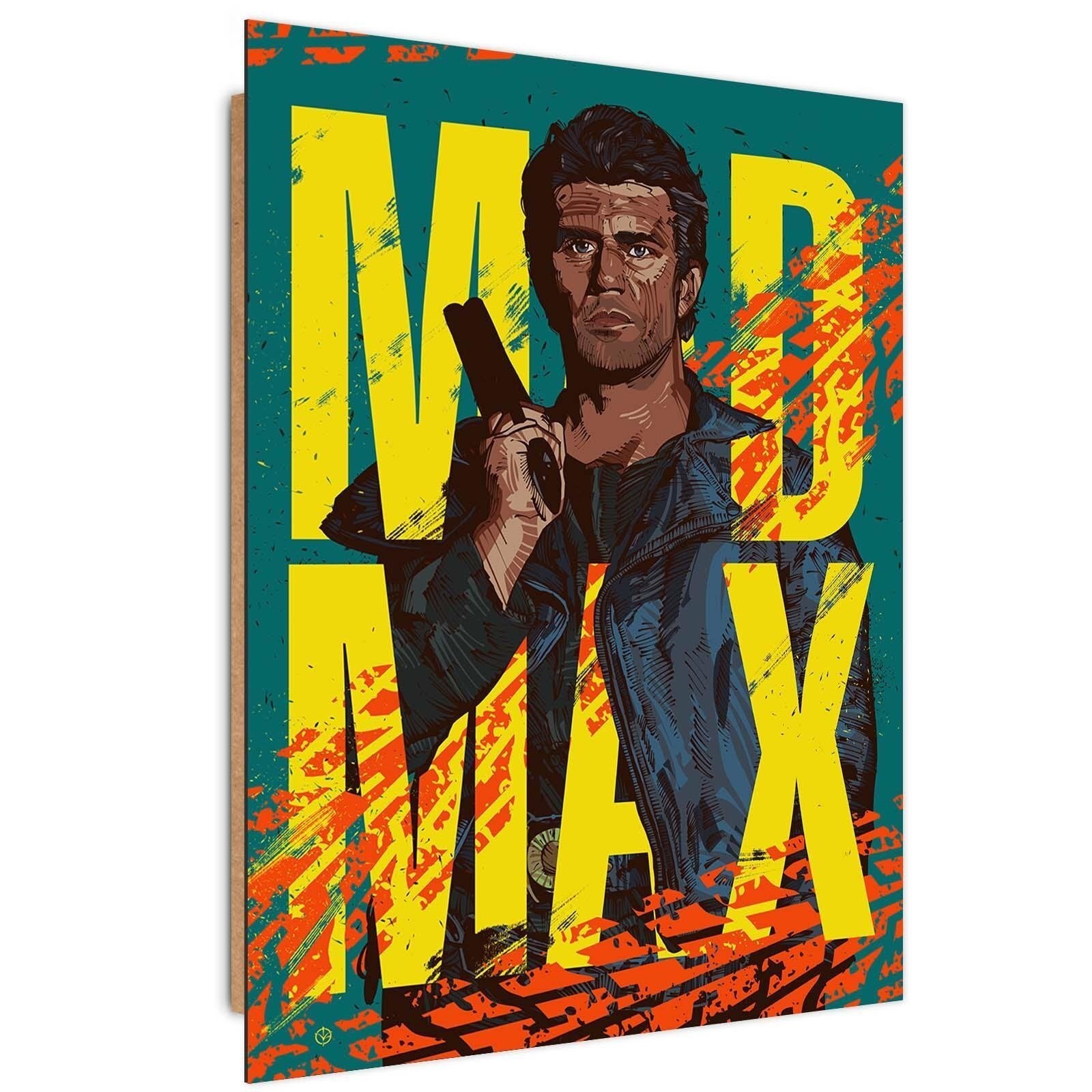 Tableau bois titre de film Mad Max | Leroy Merlin
