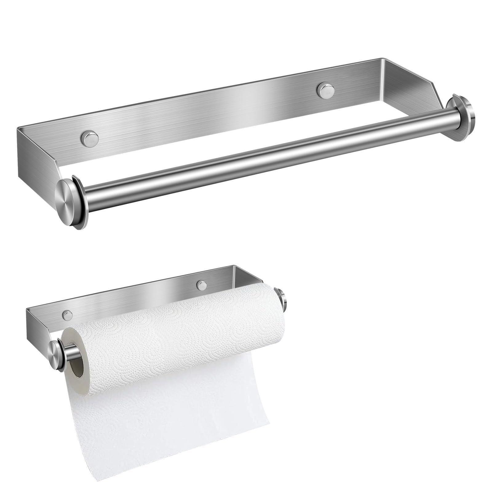 Porte-rouleau mural, support de rangement, porte-serviettes en papier ...