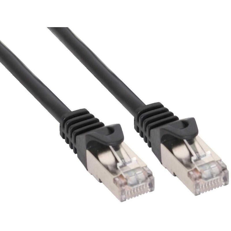 Inline crossover pc a pc direct connect cable s/ftp cat.6 negro 10m ...