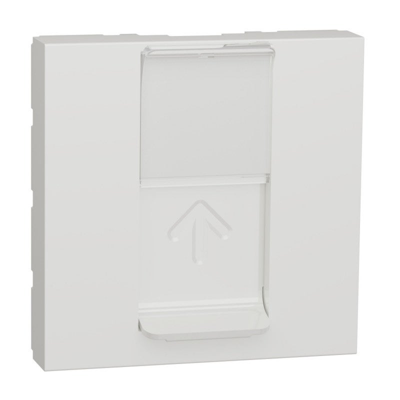 Prise rj 45 - 2 modules - s-one - blanc - schneider electric nu941118 ...
