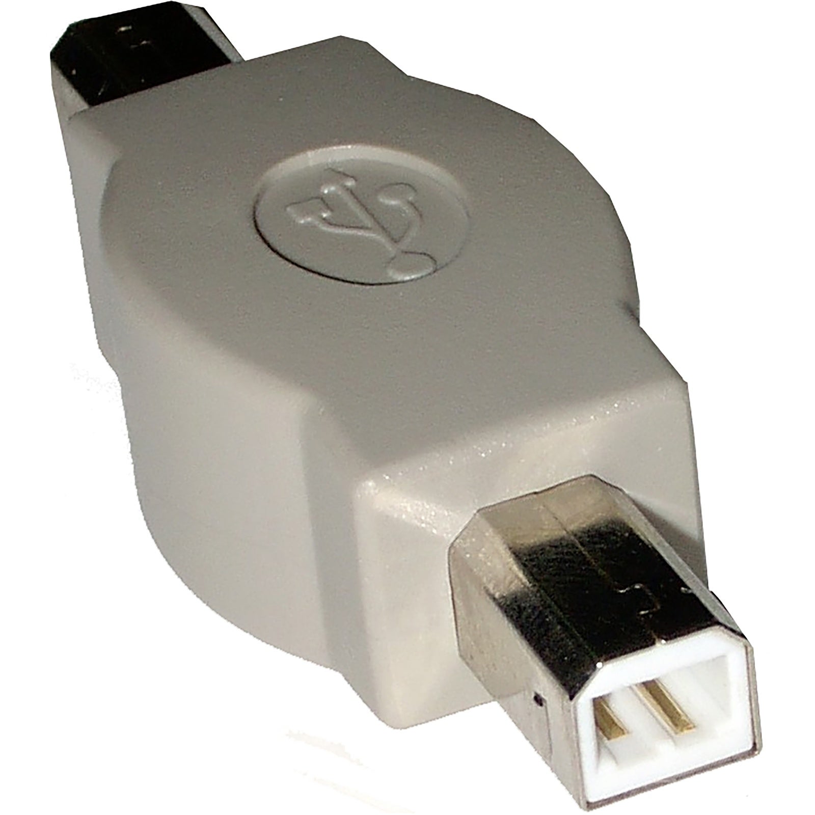 Adaptador USB tipo B macho a USB tipo B macho en color blanco | Leroy ...
