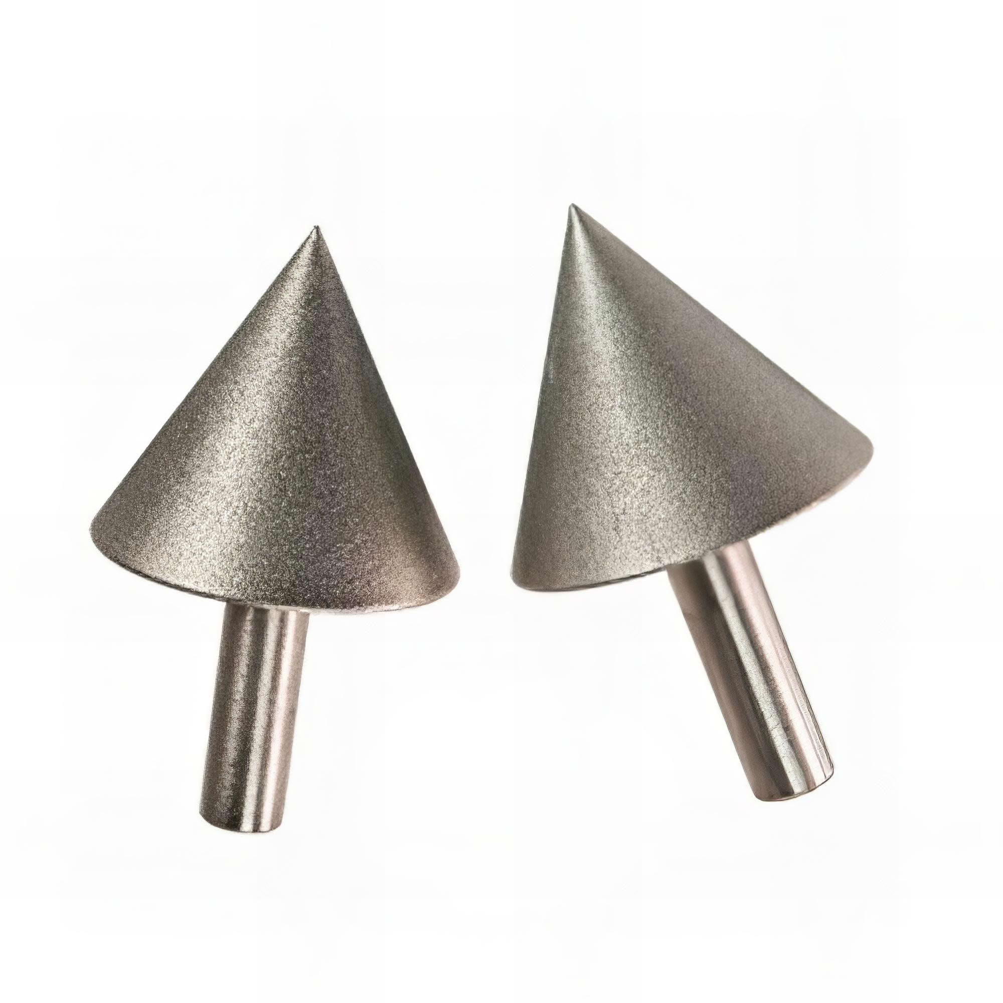 2 Cônes d'affûtage diamantés pour bédane D. 6 à 25 mm | Leroy Merlin