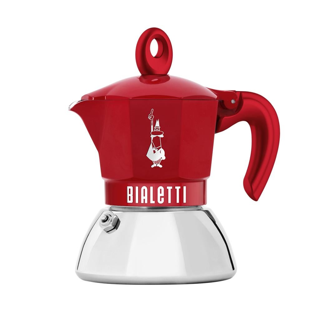 BIALETTI Moka Exclusive Induction 4 tasses rouge | Leroy Merlin