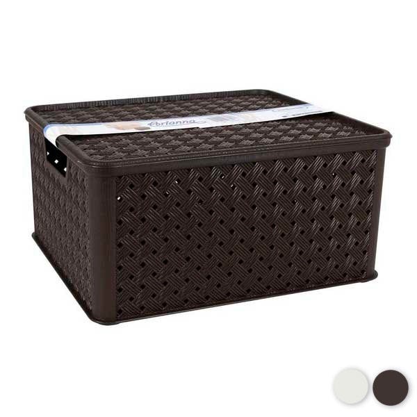 Boîte de rangement avec couvercle Tontarelli 13 L Plastique (33 X 29 x ... Boîte de rangement avec couvercle Tontarelli 13 L Plastique (33 X 29 x ...