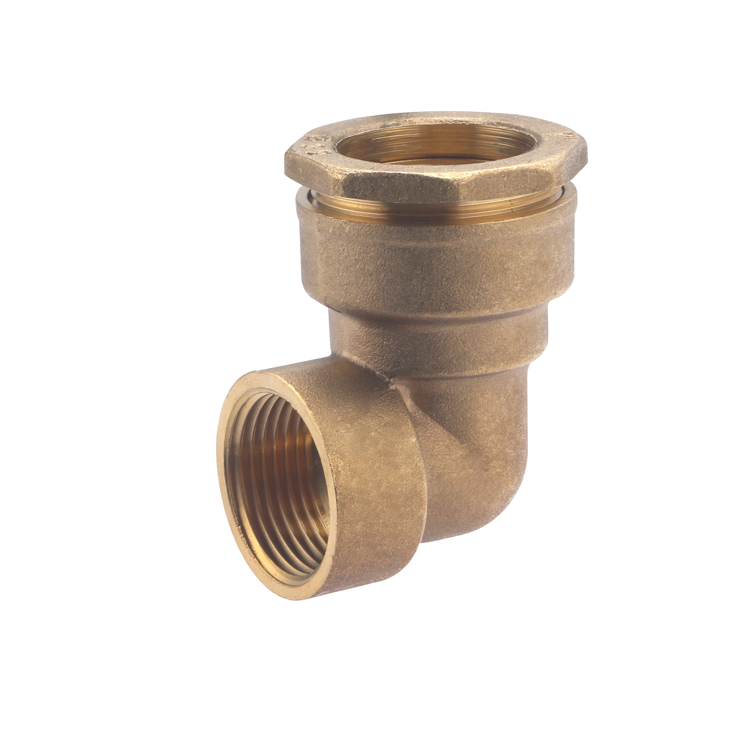 Raccord PE Laiton Coude Ø32 - Femelle 26x34 (1') NOYON & THIEBAULT | Bricoman