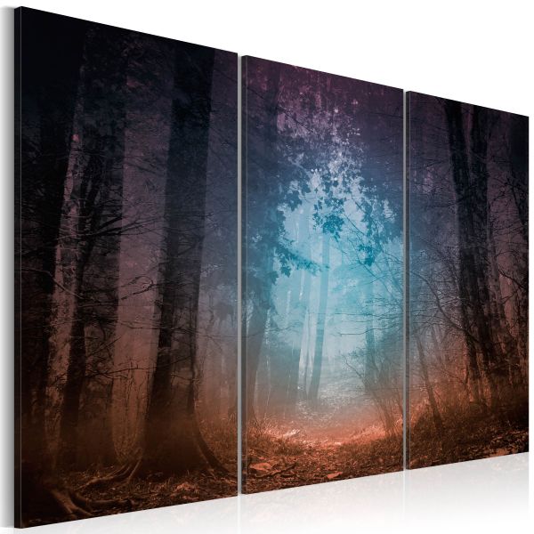 Tableau Edge of the forest - triptych 60x40 cm | Leroy Merlin