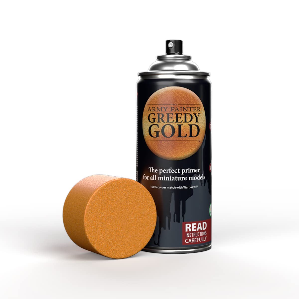 The Army Painter Color Primer Greedy Gold, 400 ml Spray Primer Acrilico ...