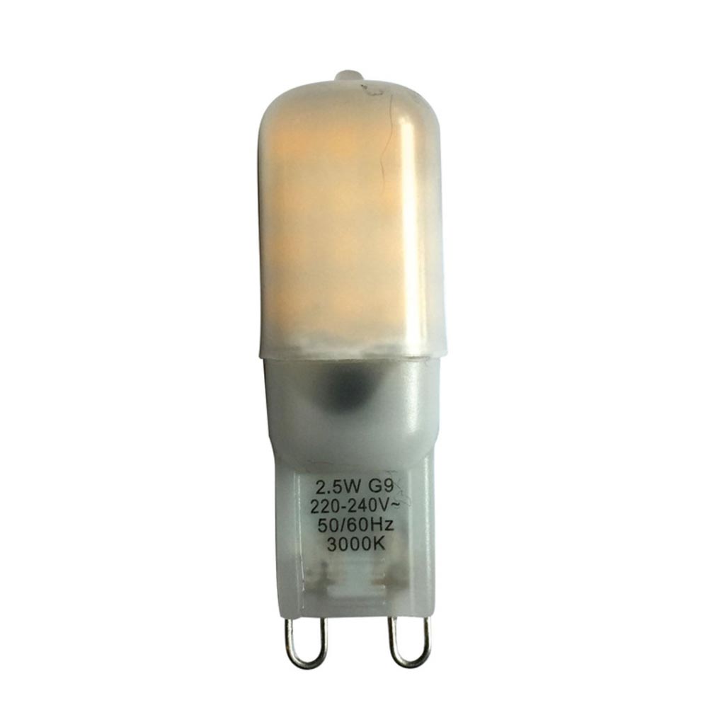 Ampoule capsule LED - G9 - 2.50W - 3000K - 230Lm - Non dimmable | Leroy ...