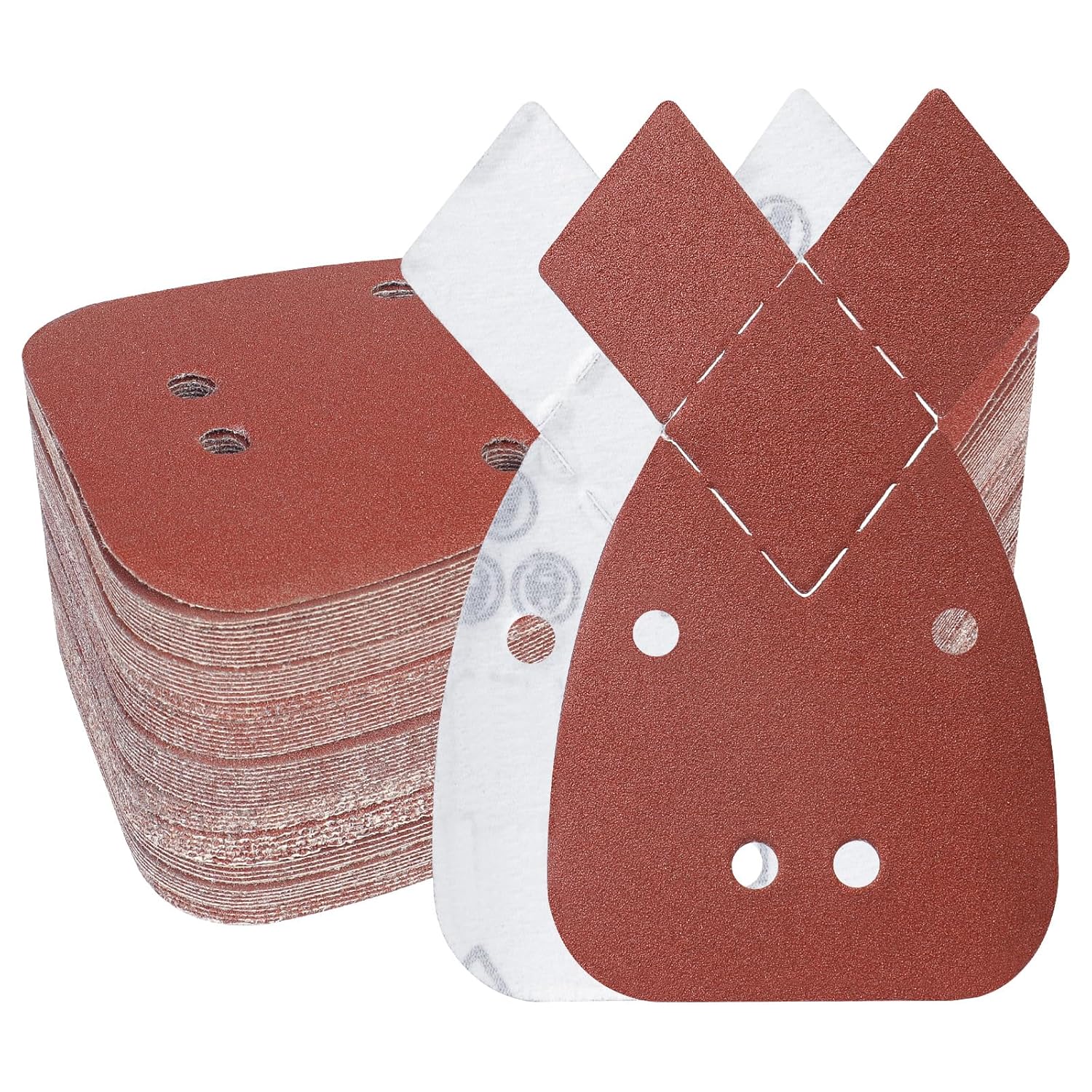 100 Feuilles Abrasives Triangles 100 Grain pour Ponceuse Black & Decker ...