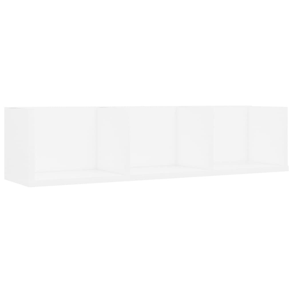 Estante de pared，Estante flotante，Repisa de pared para CD madera ...