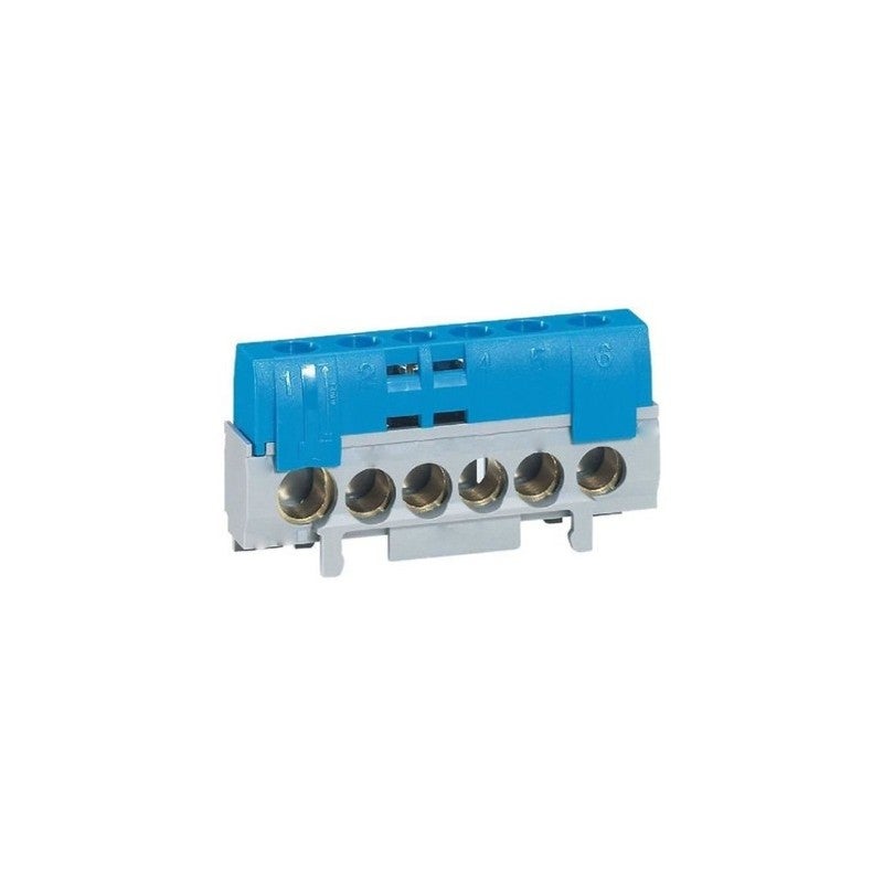Legrand 004815 - Bornero de distribución neutro IP2X - 1 conexión 10 a ...