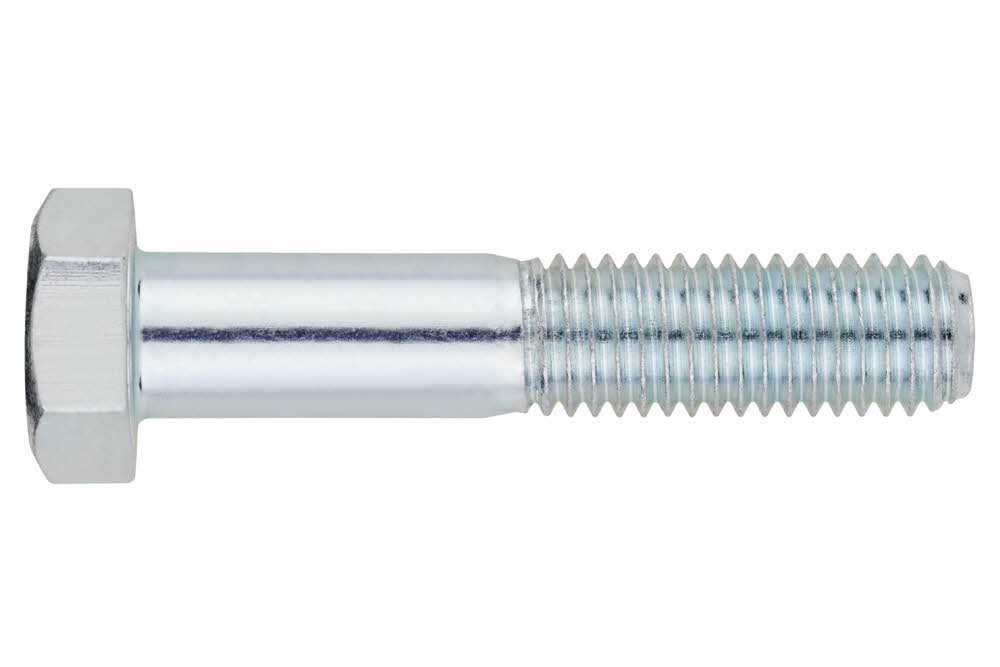 Tornillo rosca métrica con cabeza hexagonal 8.8 Rosca media DIN 931 Cincado M12 x 40 (caja de ...