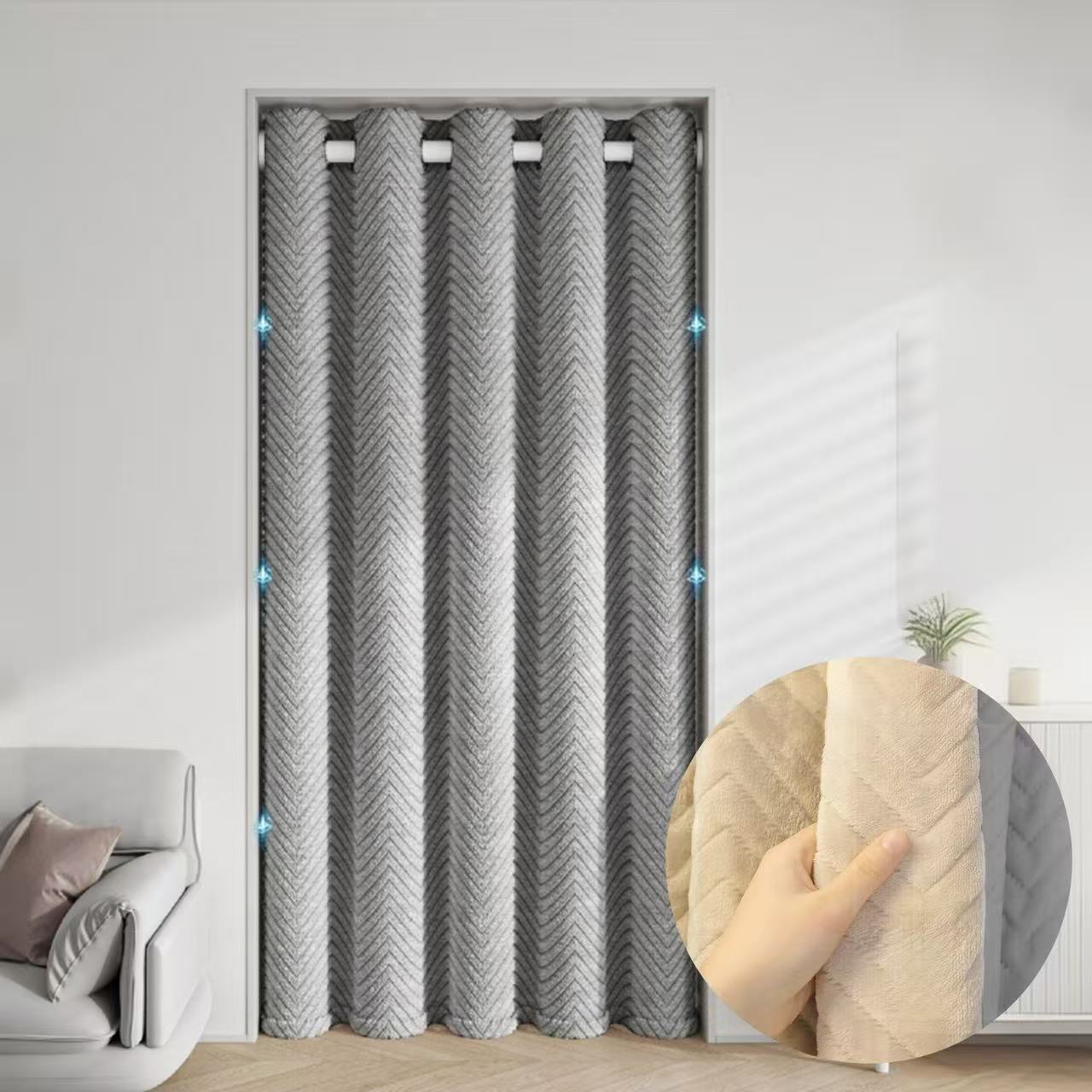 BEAFACE Rideaux isolants, rideaux de séparation, rideaux occultants ...