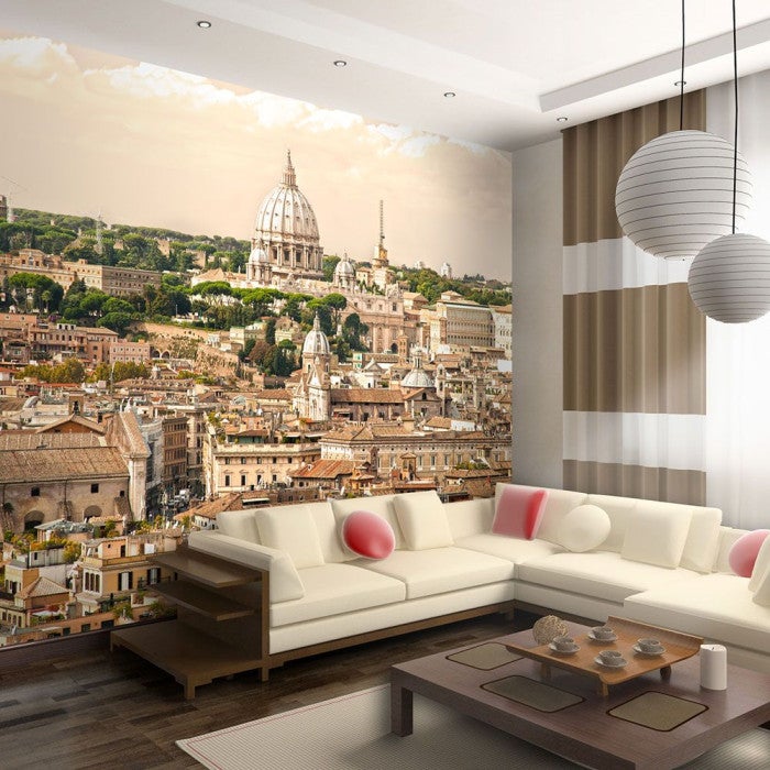 Papier Peint "Rome : Panorama" 154 x 200 cm | Leroy Merlin