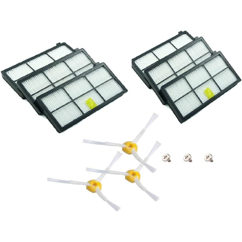 Kit Pièces de Rechange pour 6 filtres et 3 Brosses 3-Armada Compatible ...