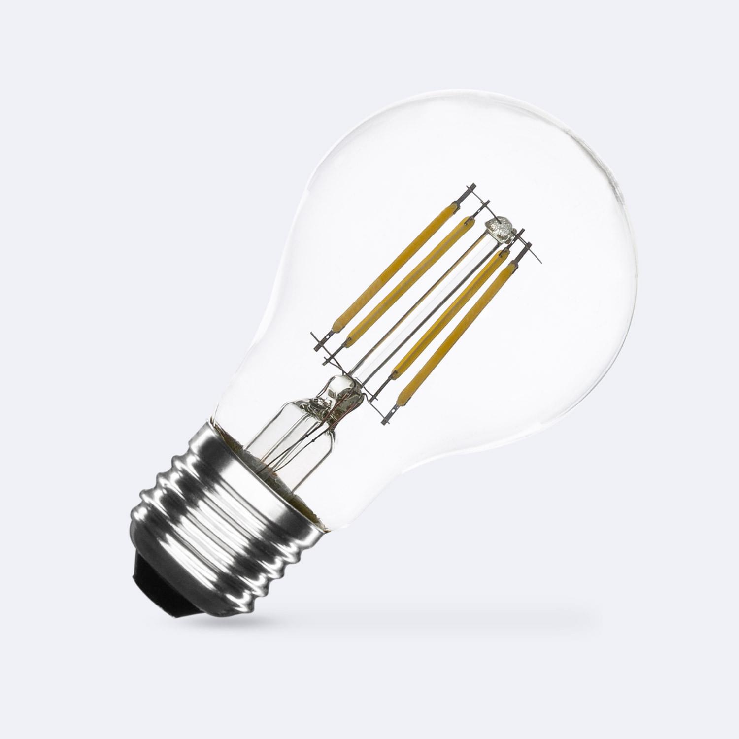 Ampoule LED Filament E27 6W 720 lm Dimmable A60 Blanc neutre No Flicker 4000K | Leroy Merlin