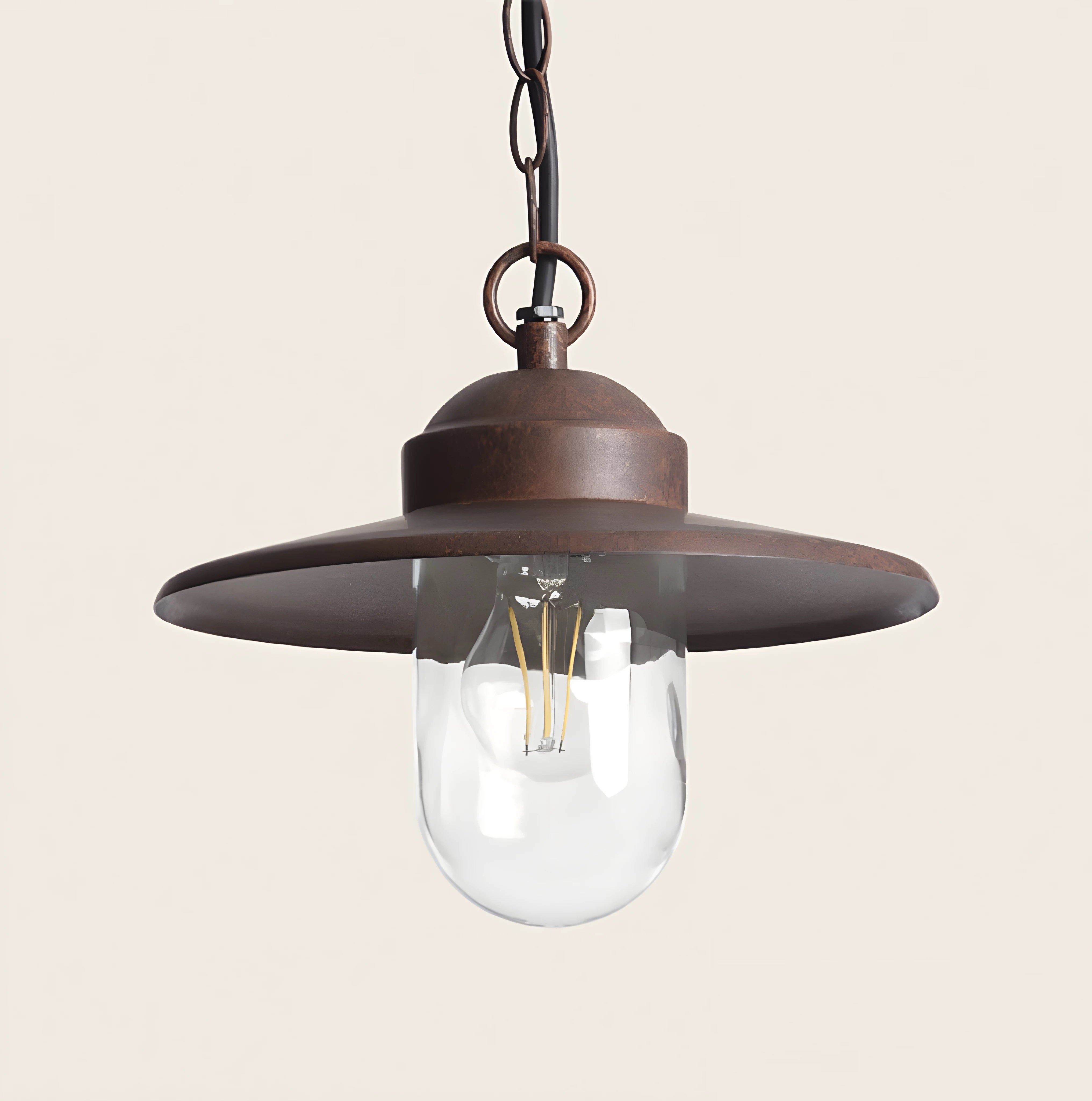 Suspension Extérieure Aluminium Perth Marron foncé | Leroy Merlin