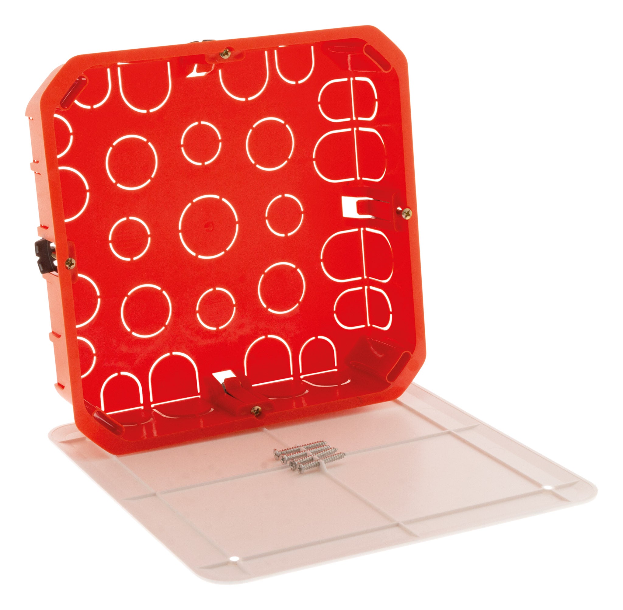 Boîte de dérivation cloison sèche 170x170x45mm - Rouge - Zenitech ...