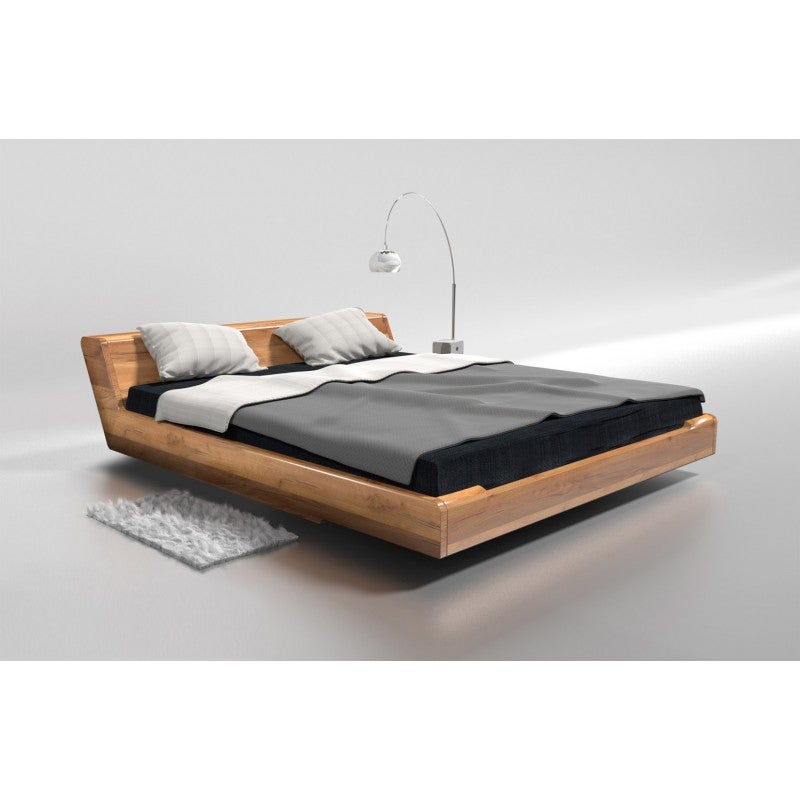 Lit 2 personnes pour adulte 140x200cm avec tête de lit robuste modéle ...