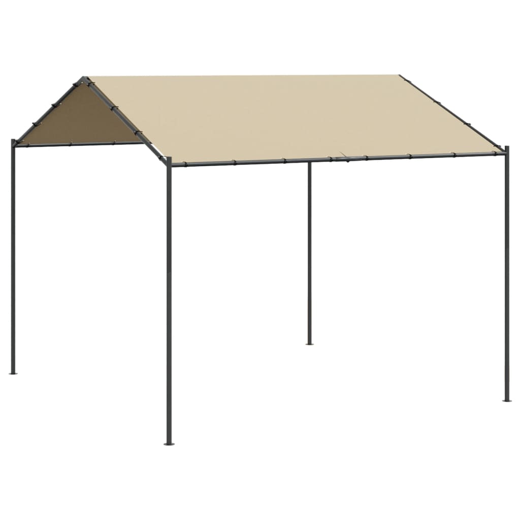 ZMH Toldo de acero y tela Beige 4x4 m | Leroy Merlin