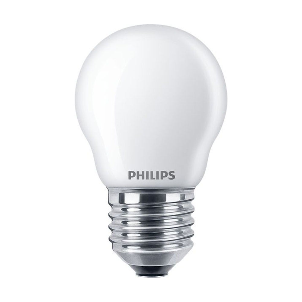 Philips Corepro LED Lustre E27 Boule Dépolie 2.2W 250lm - 827 Blanc ...