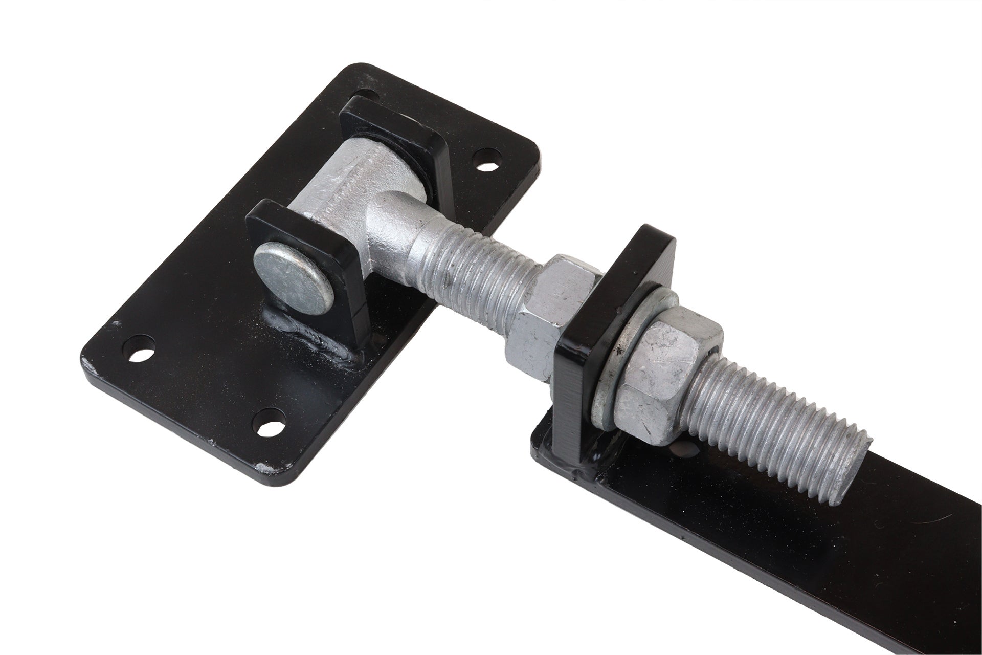 Wovar Ferrure de porte noire réglable type lourd 80 cm - Par pièce ...