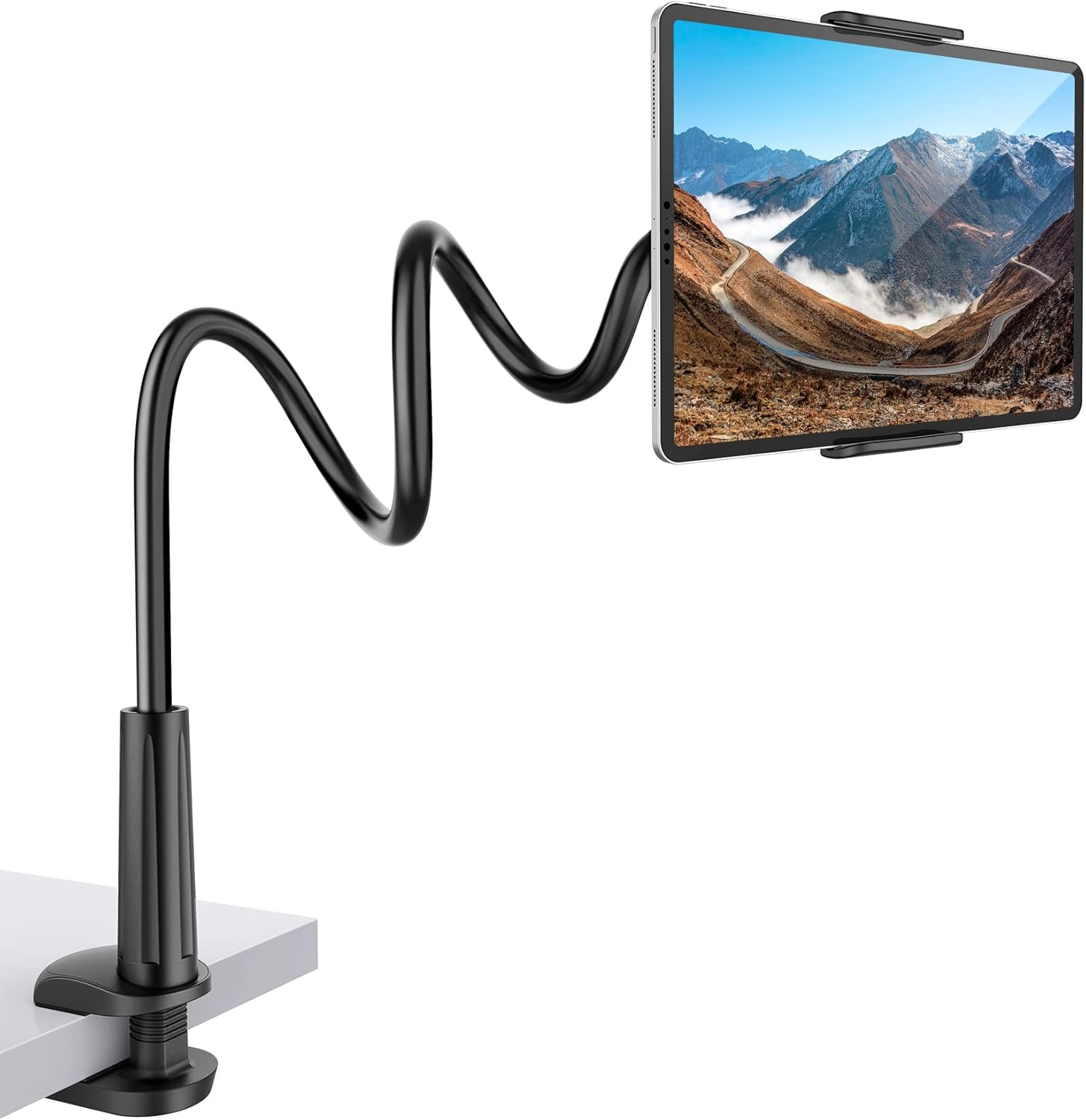 Support Tablette avec Col de Cygne, Support Tablette pour Lit Réglable ...