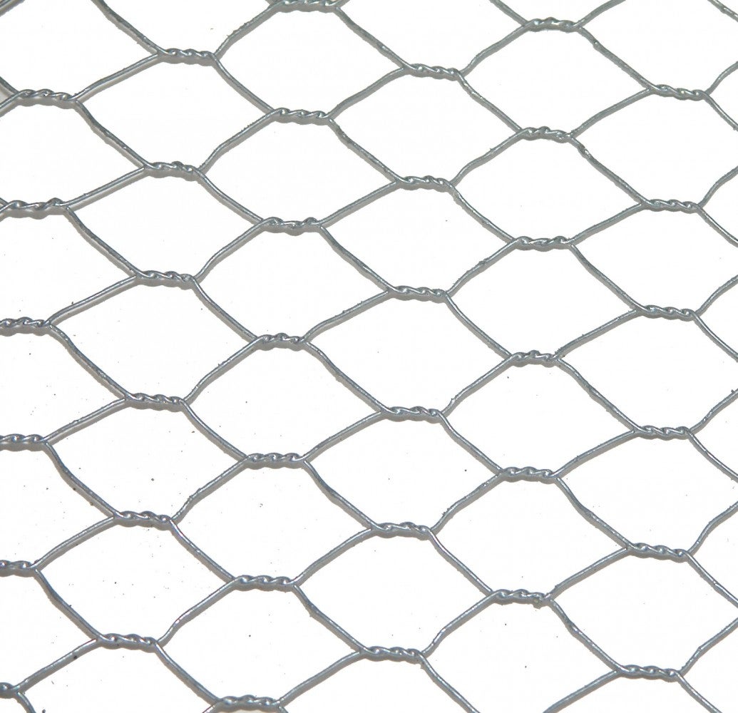 Malla animal gris triple torsión, H.1 x L.3 m, malla H.12 x W.12 mm ...