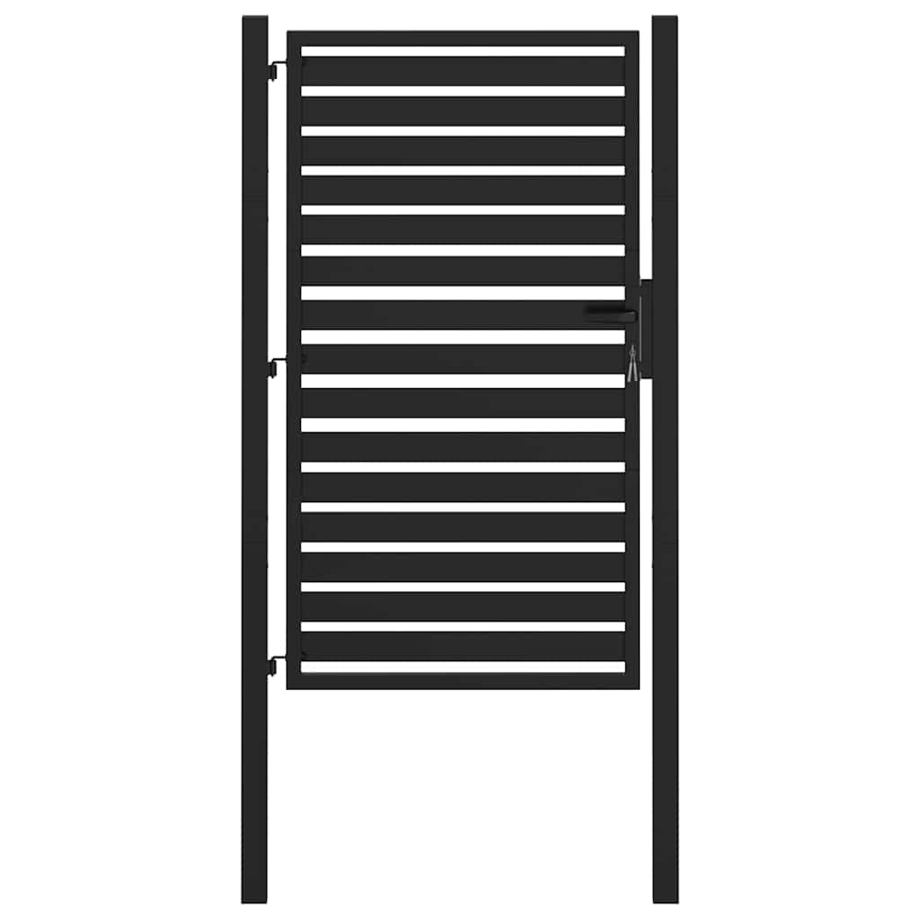 Portail de jardin | Portillon | Porte de jardin verrouillable noir ...