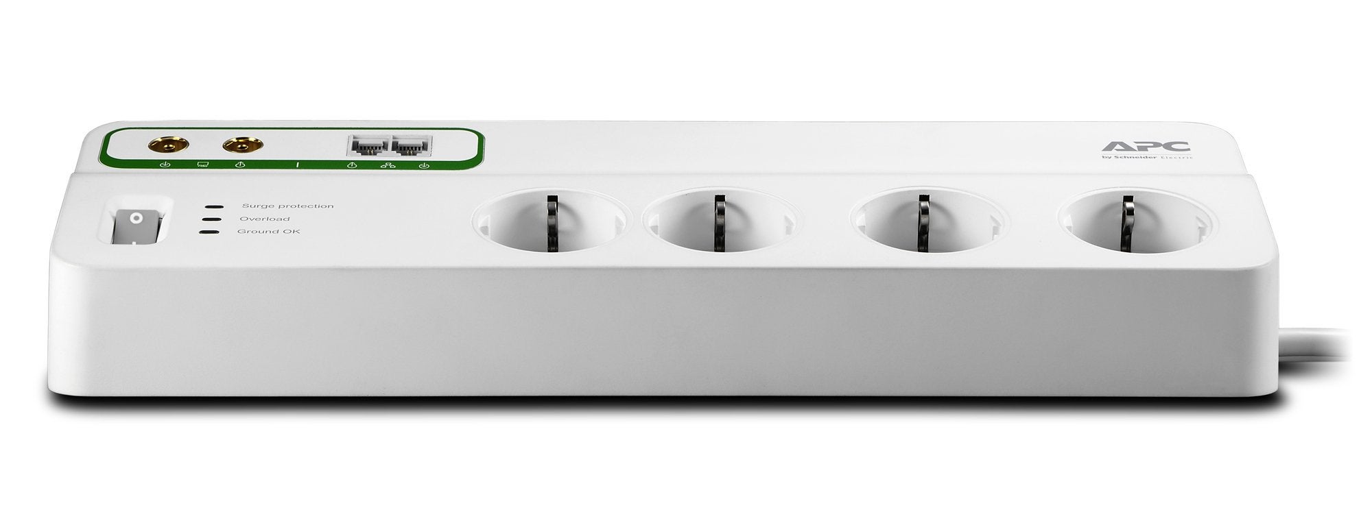 Multiprise 8 Prises avec Interrupteur APC PMF83VT-GR (3 m) | Leroy Merlin