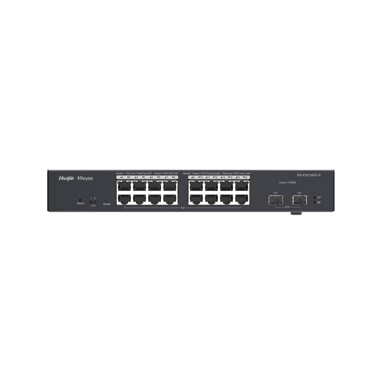 Reyee RG-ES218GC-P Smart Switch PoE 16 puertos | Leroy Merlin