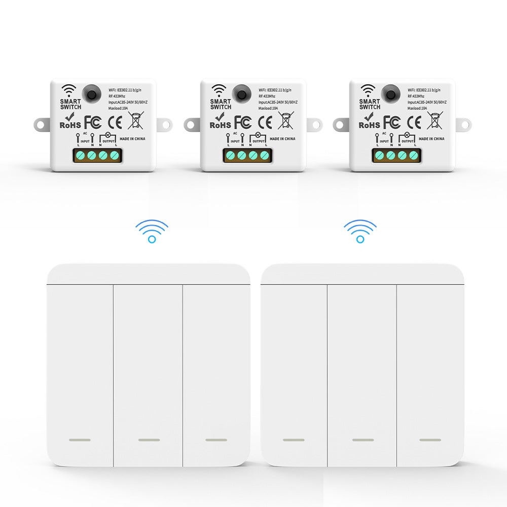 Kit ricevitore e interruttore per luci wireless, interruttore per luci ...