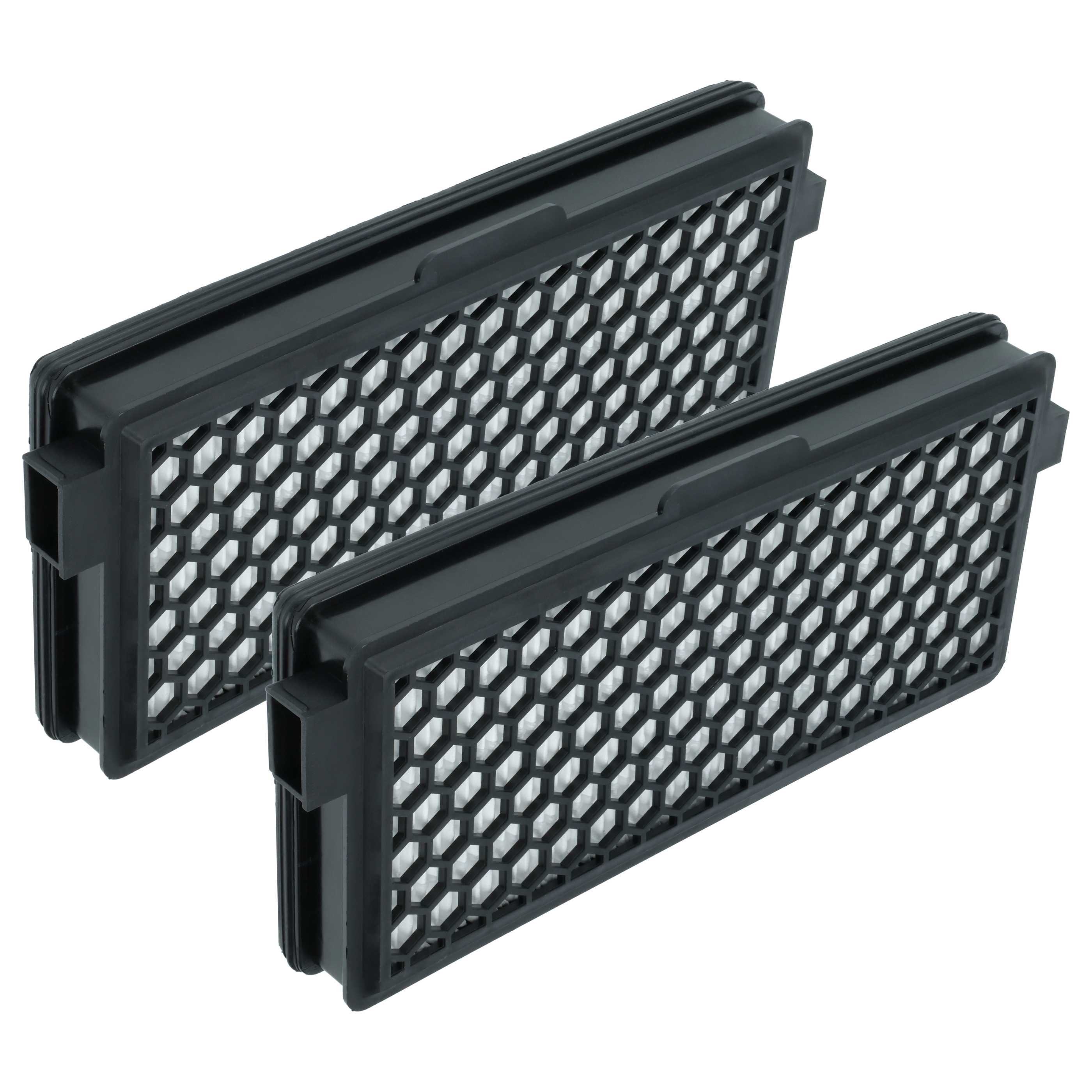 Vhbw 2x filtre compatible avec Miele S8930, S8990, S 8999, S8790 aspirateur - filtre à charbon ...