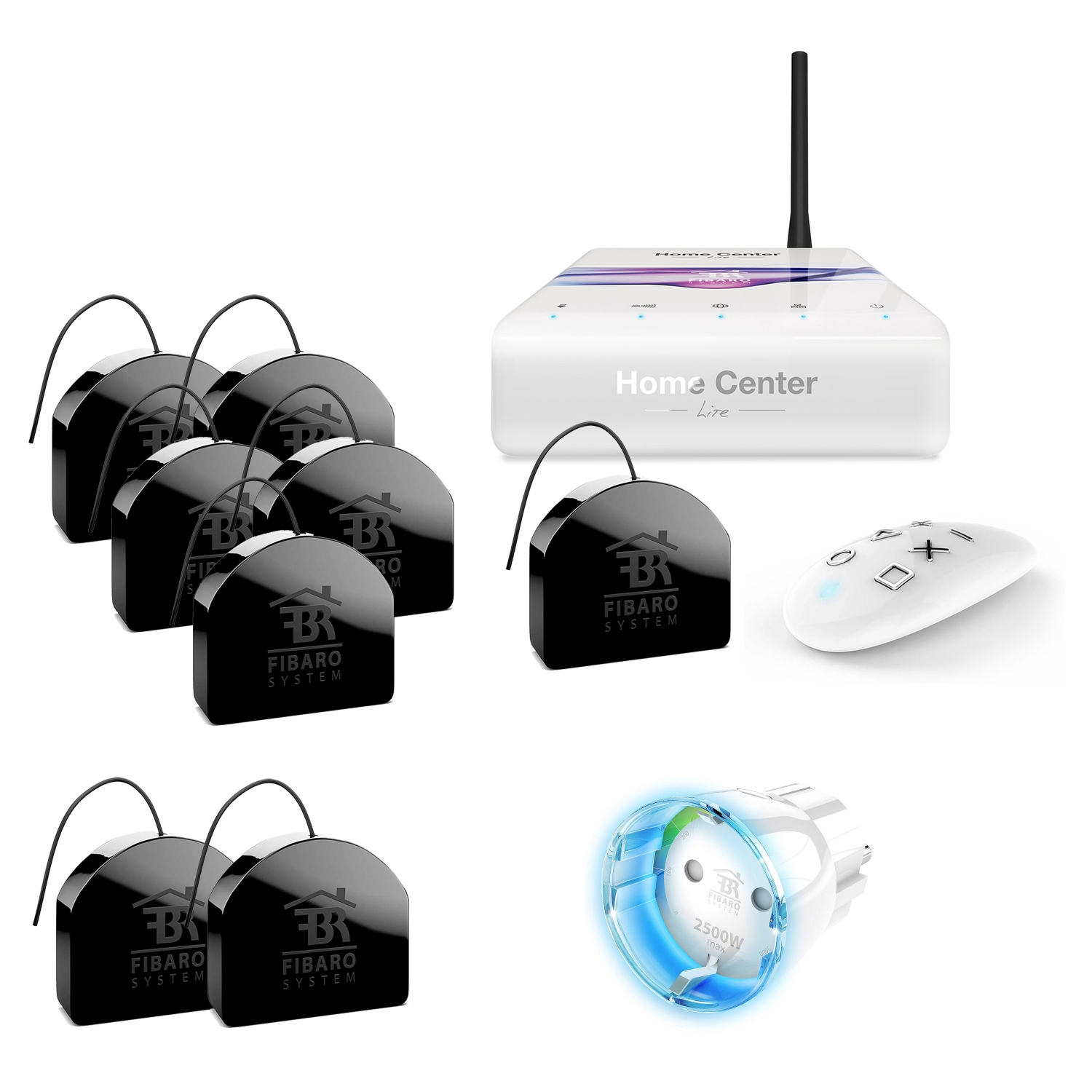 Kit maison connectée Z-Wave - Pilotage volets roulants / éclairage ...