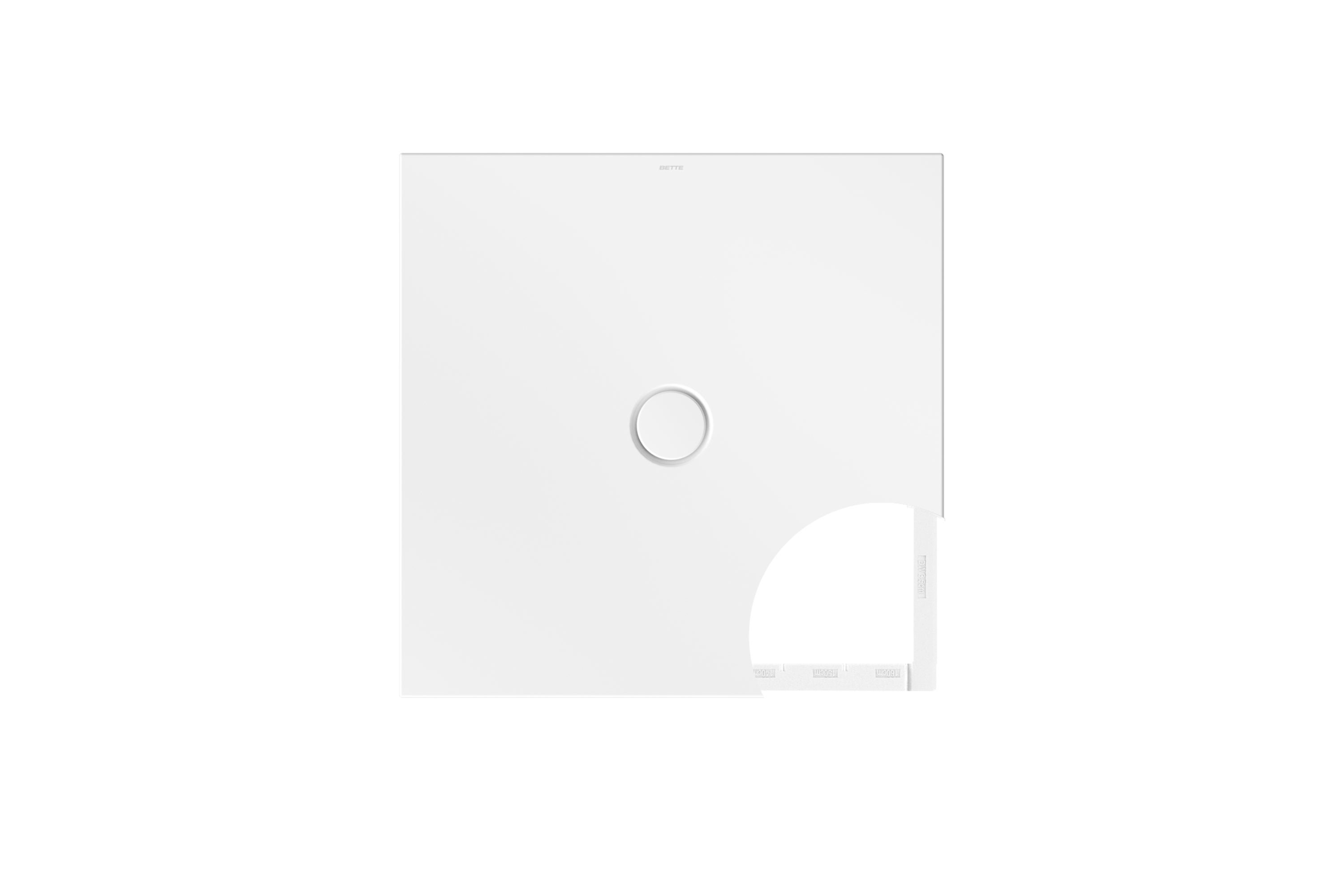 Plato de ducha BetteFloor con soporte mínimo, 1700x800mm, 5989-434T1 ...
