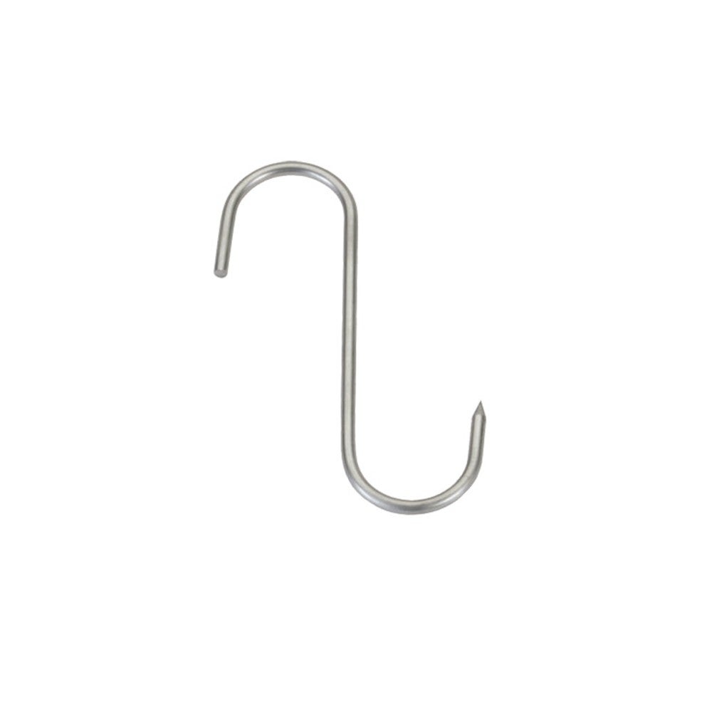 Crochet de boucher inox 18/8 longueur 200mm épaisseur 5mm | Leroy Merlin