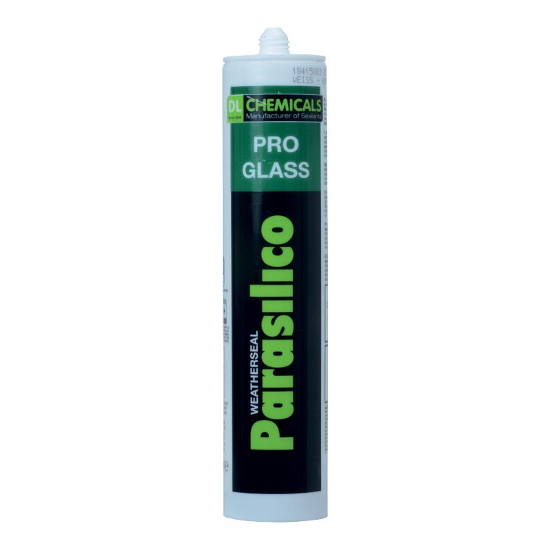 Mastic silicone pro-glass - Teinte : Blanc - DL | Leroy Merlin