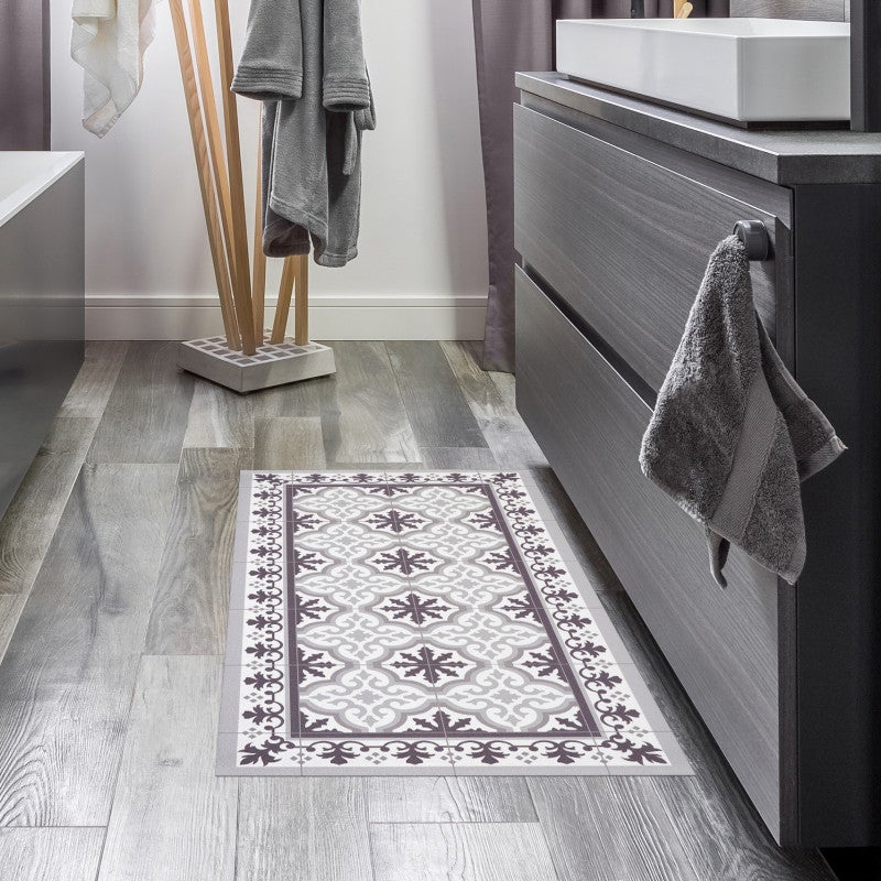 Tapis en vinyle VinylFloor, Tapis imprimé et antidérapant en PVC ...