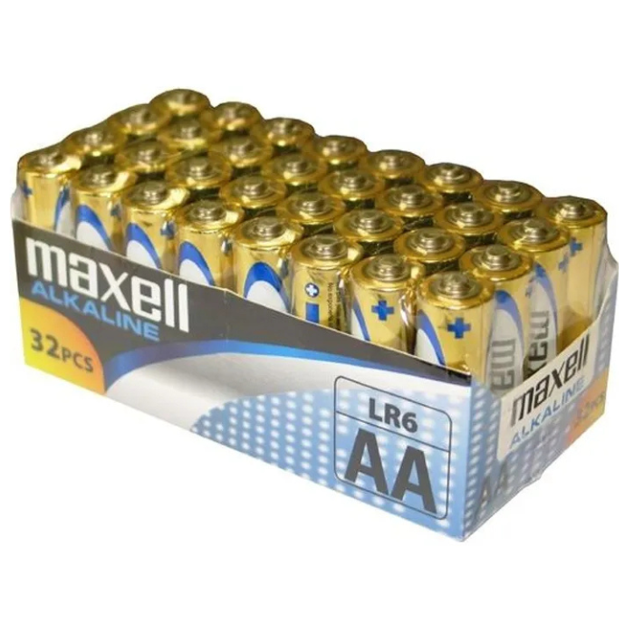 MAXELL - Piles Alcalines LR06 AA (32 pcs) | Leroy Merlin