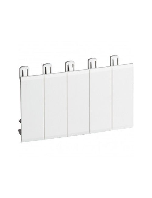 Cache blanc Bticino 5 modules din | Leroy Merlin