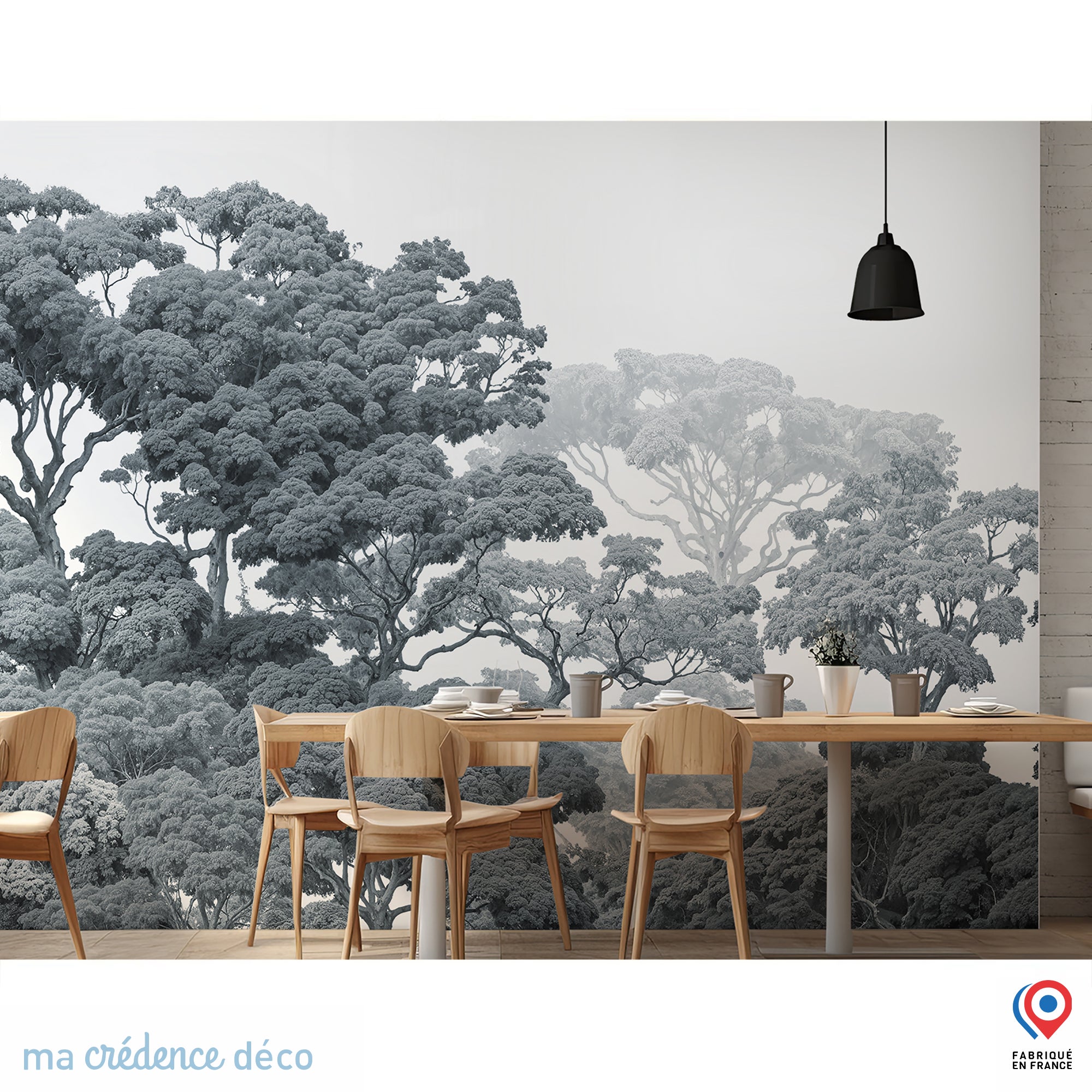 Papier peint Arbres et Forêt - Intissé - 400 cm - 280 cm ...