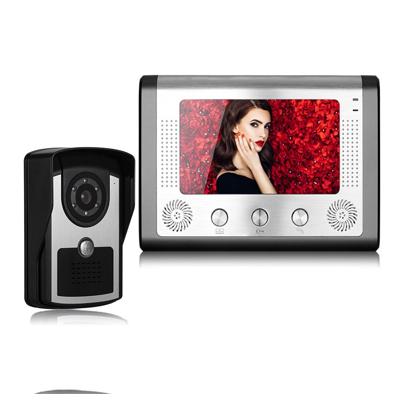 Interphone vidéo filaire XVX 7 pouces, étanche, avec caméra infrarouge ...