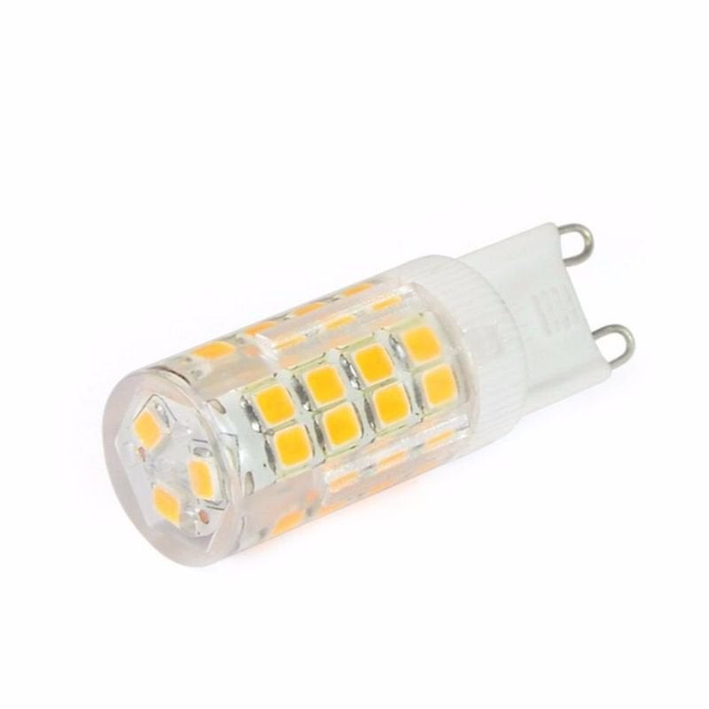 Bombilla LED G9 5W 220V SMD2835 51LED 360° - Blanco Neutro 4000K - 5500K - SILUMEN | Leroy Merlin