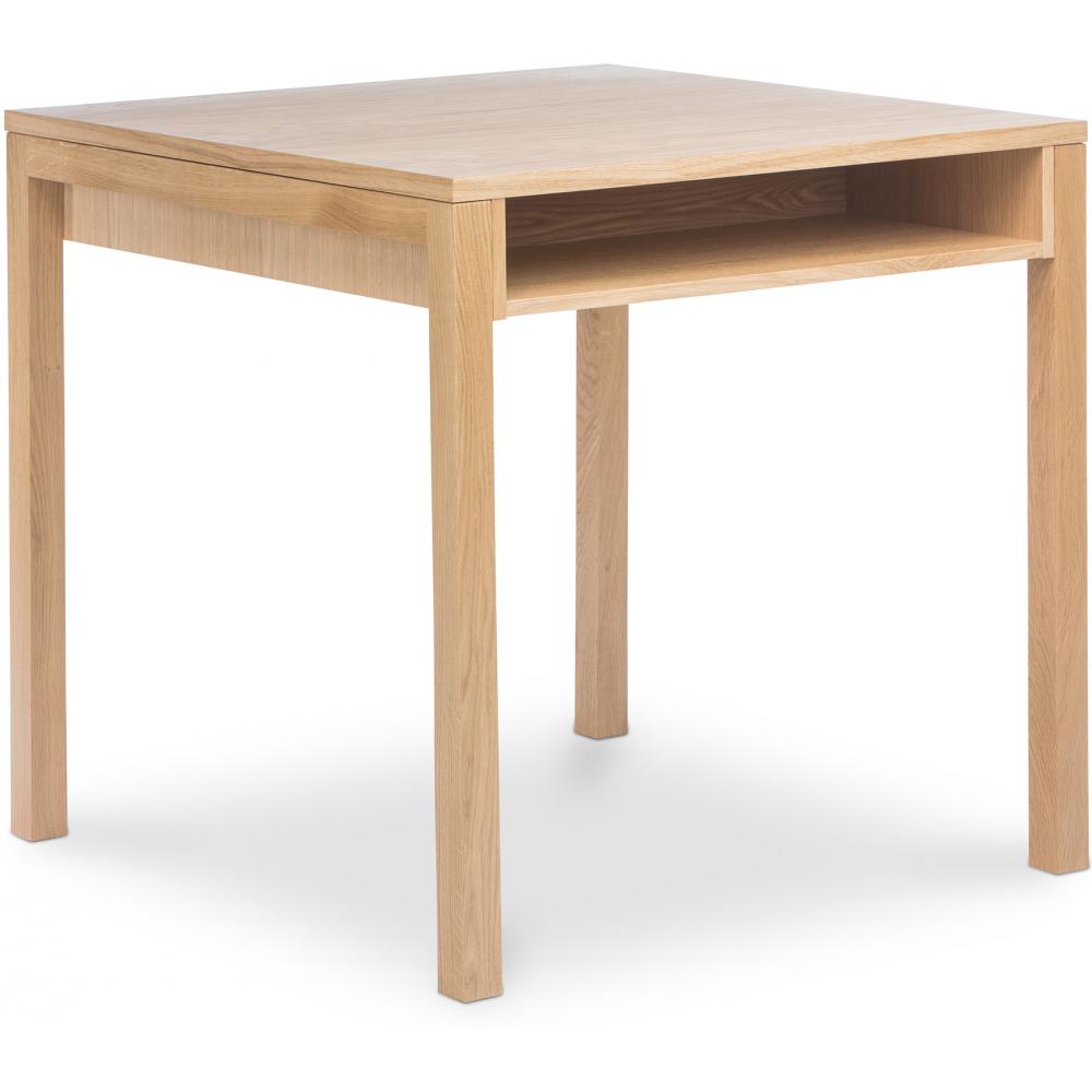 Table à manger carrè en bois -Lina Bois naturel | Leroy Merlin