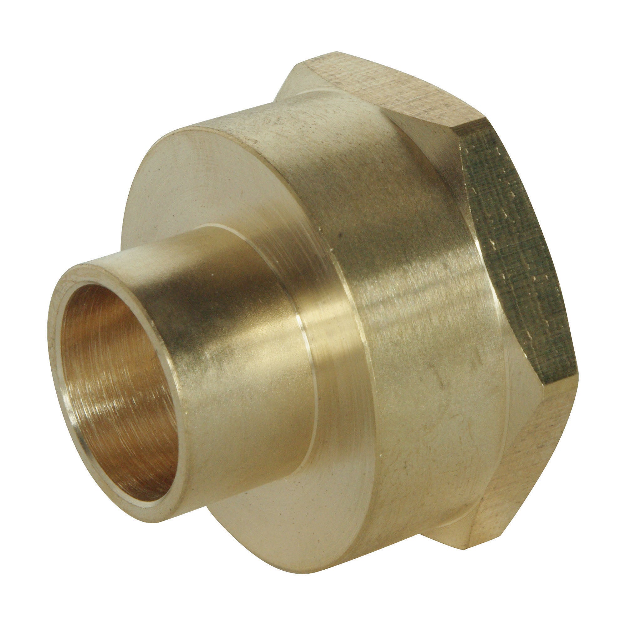 Raccord laiton droit à souder - Femelle 20/27 - Tube cuivre Ø14- Sachet ...