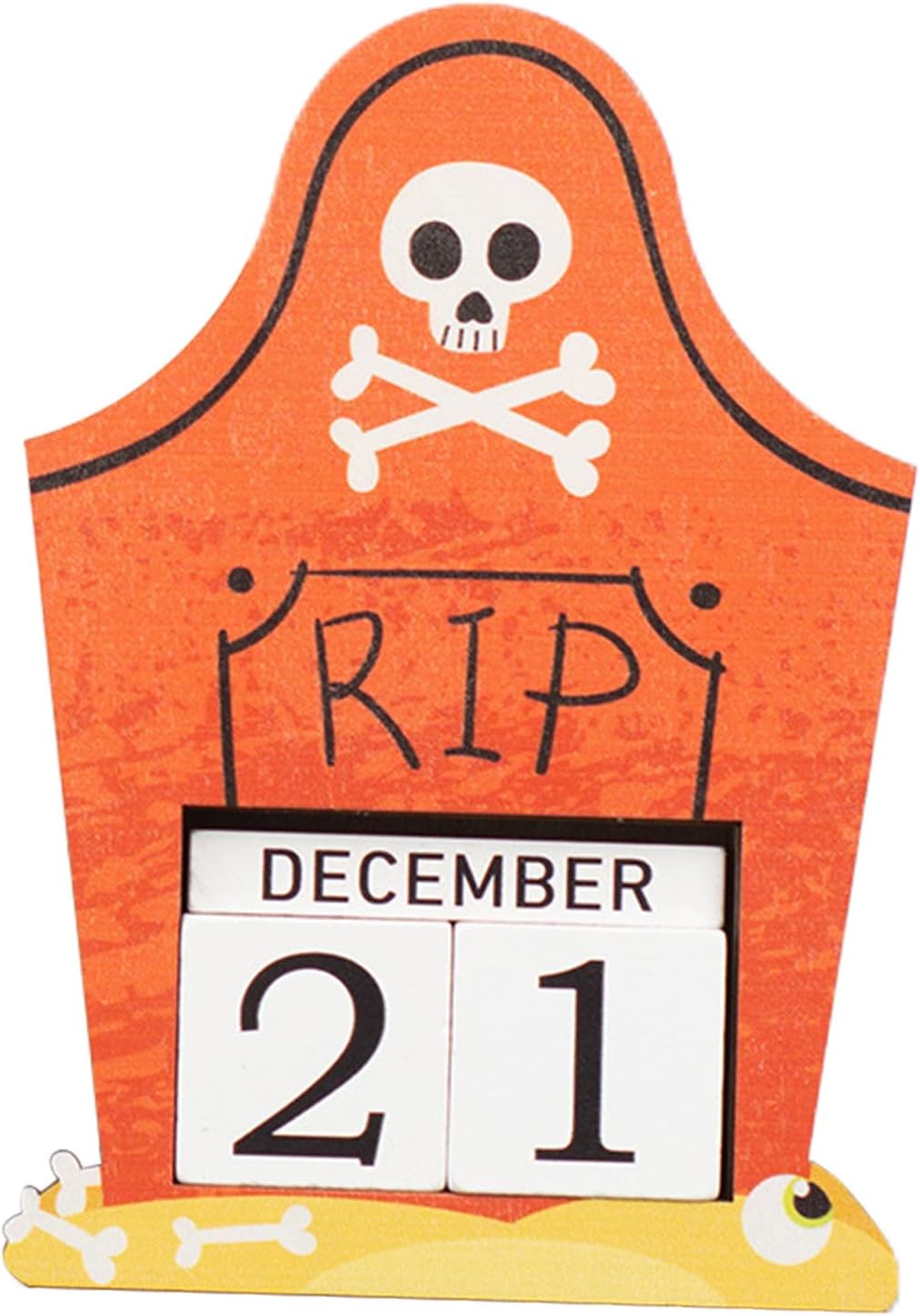 Compte à Rebours Halloween | Calendrier Bois 2025 Fête Halloween ...