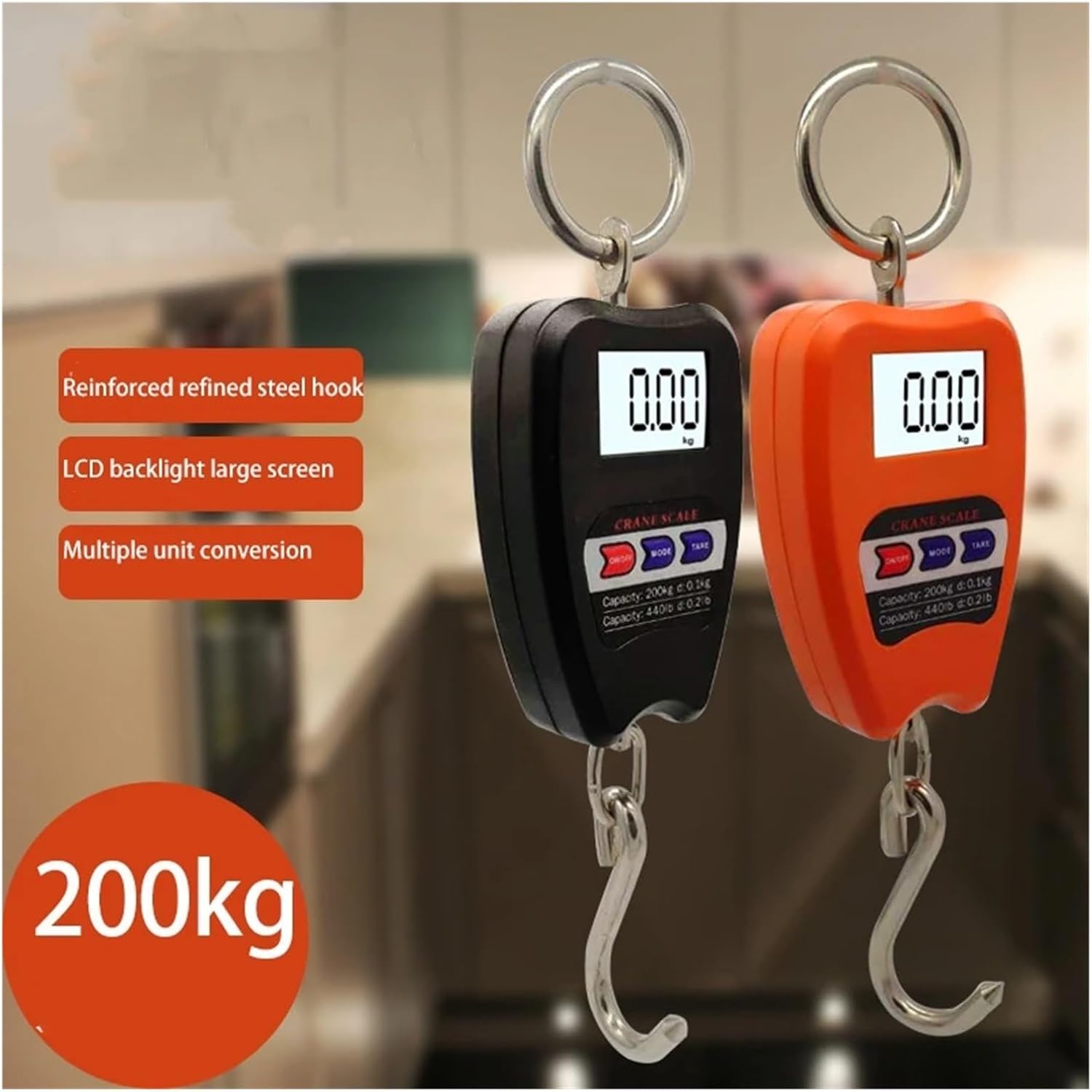 Balance numérique suspendue 200kg/441lb, mini-balance à grue ...