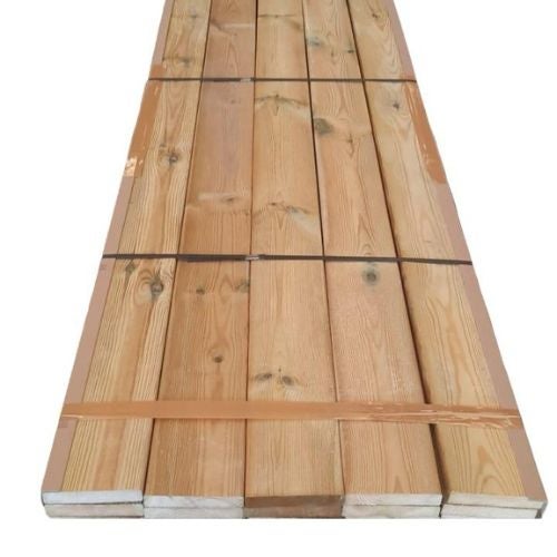 Pack 10 lamas (3.36 m2) de Madera de Pino Tratado 25x140x2400 mm ...