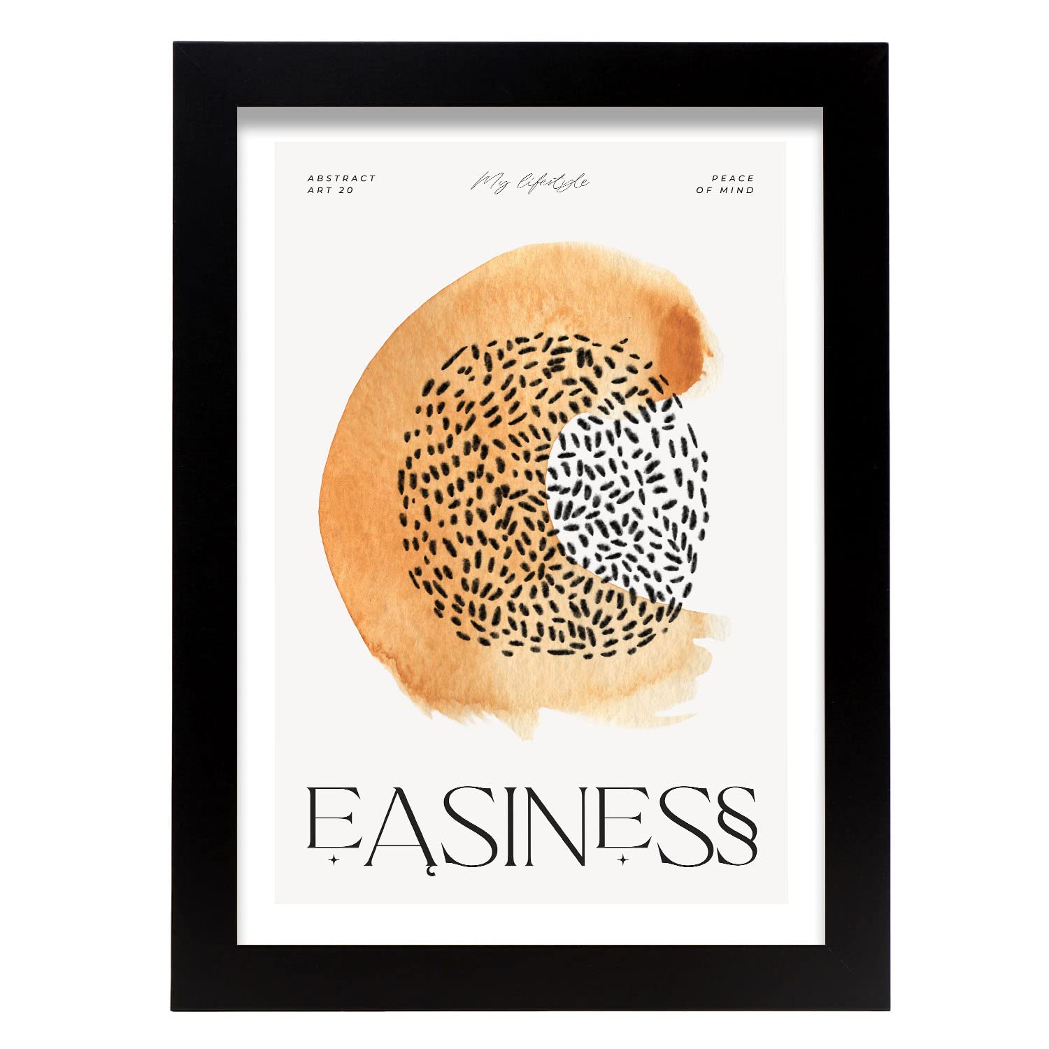 Affiches Abstraites Dans Un Style Aquarelle Coloré Faciliter ...